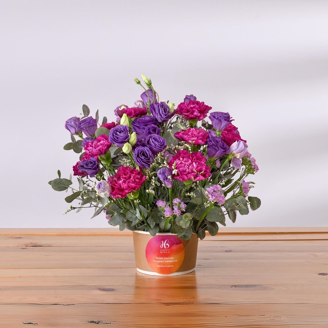 Pink Carnations Bouquet - Happy Bunch Malaysia