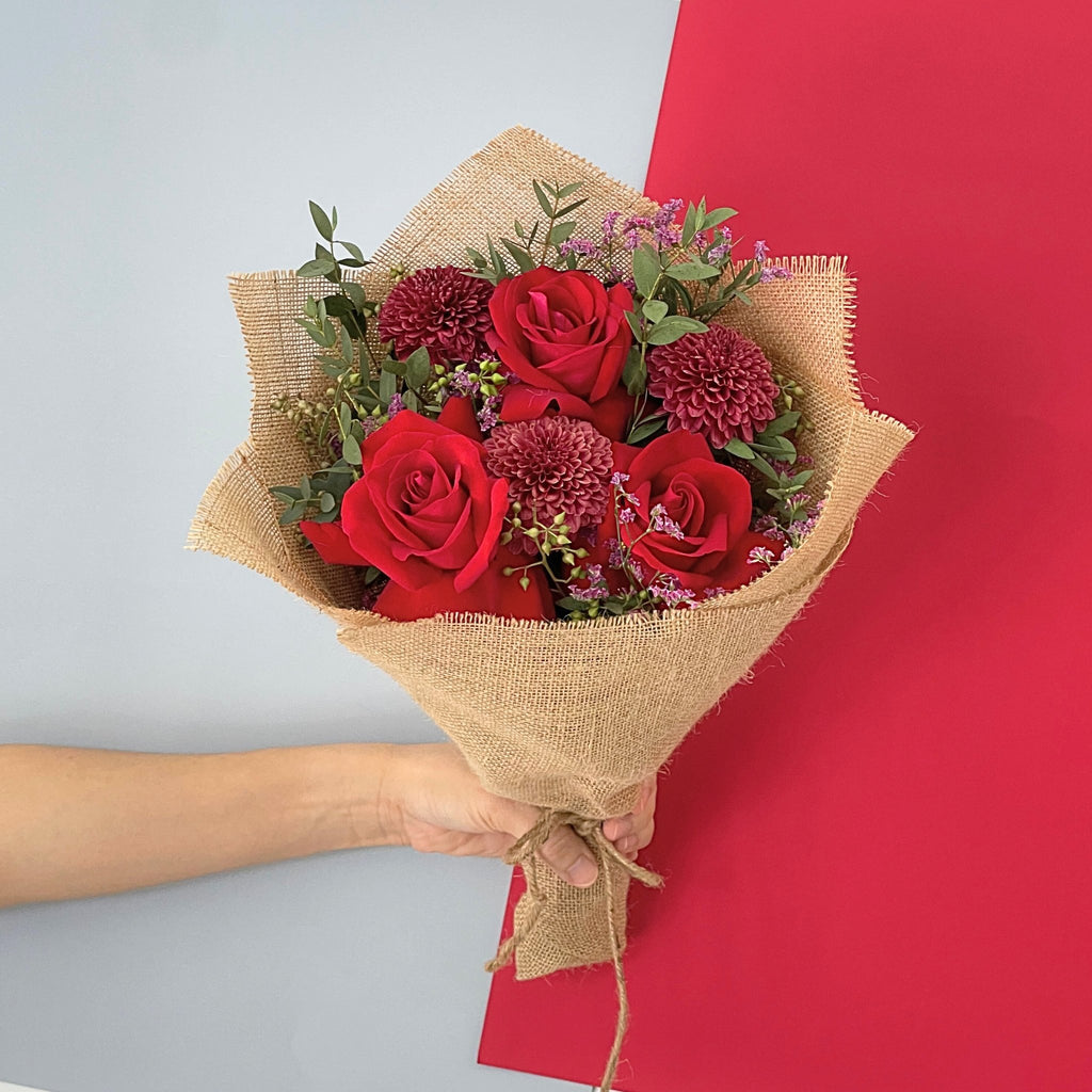 Red Rose Bouquet - Happy Bunch Malaysia